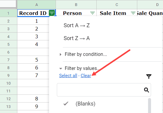 How to Delete Empty Rows in Google Sheets (3 Easy Ways) - Spreadsheet Point