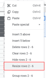 How To Change the Google Sheets Row Height (2025 Guide) |SSP