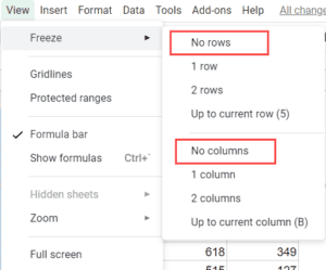 How to Freeze a Row in Google Sheets, Columns Too! [Easy]