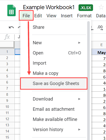 How To Convert Excel To Google Sheets Step by Step Spreadsheet Point