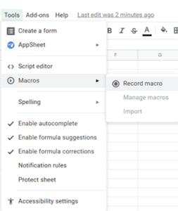 Can You Use Macros in Google Sheets in 2025? | SSP