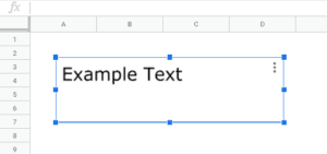How to Insert Text Box in Google Sheets - Spreadsheet Point
