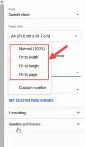 How to Print Selected Cells in Google Sheets (Step-by-Step ...