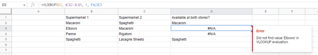 A Simple Google Sheets Compare Two Columns Guide for 2024 - Spreadsheet ...