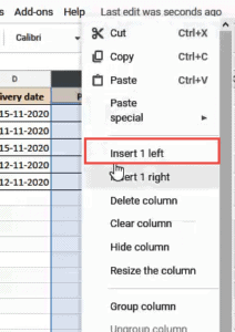 How to Move Columns in Google Sheets (3 Easy Ways)