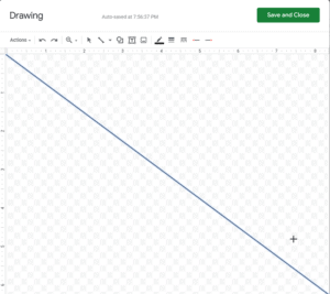 How to Add a Diagonal Line in Google Sheets (3 Easy Methods)