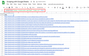 Google Sheets Web Scraping - Simple Guide for
