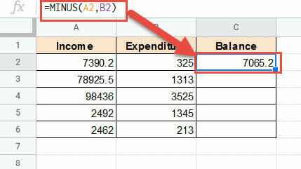 How to Subtract in Google Sheets [Updated Easy 2024 Guide]