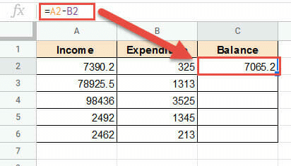 How to Subtract in Google Sheets [Updated Easy 2024 Guide]