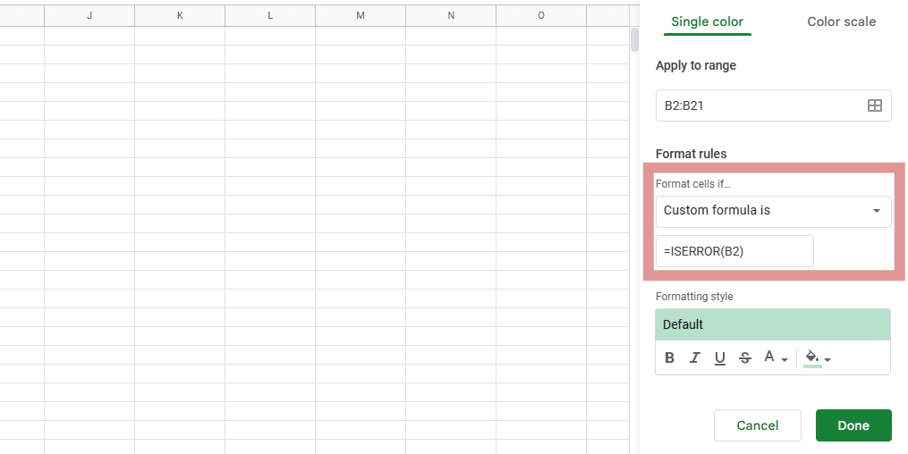 Conditional Formatting in Google Sheets (Easy 2024 Guide)