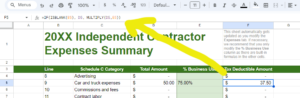 Independent Contractor Expenses Spreadsheet [Free] 2025