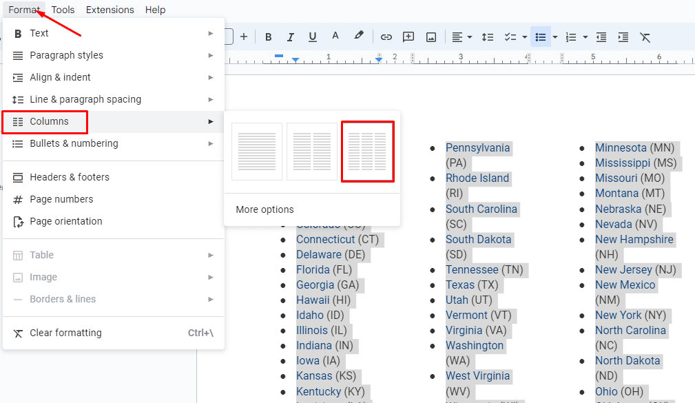 How To Make Columns In Google Docs Complete Guide SSP