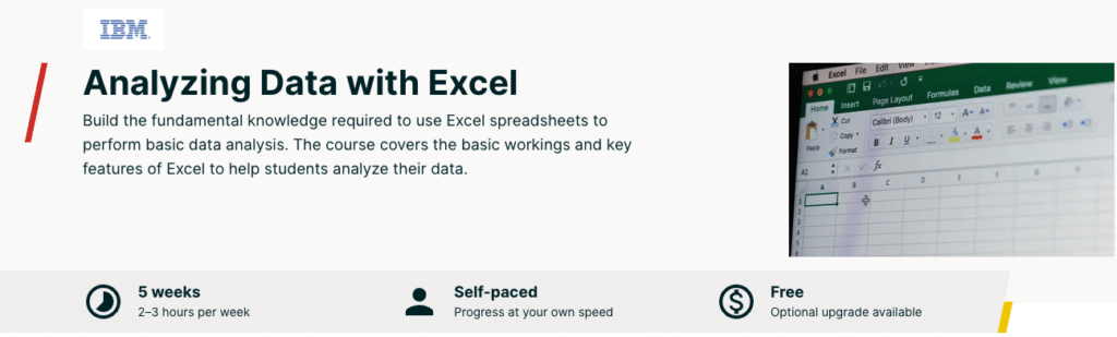 11 Best Excel Courses Online [Free + Paid] for 2025
