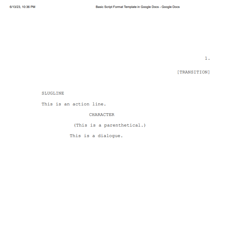 How To Do Script Format In Google Docs Easy Guide SSP