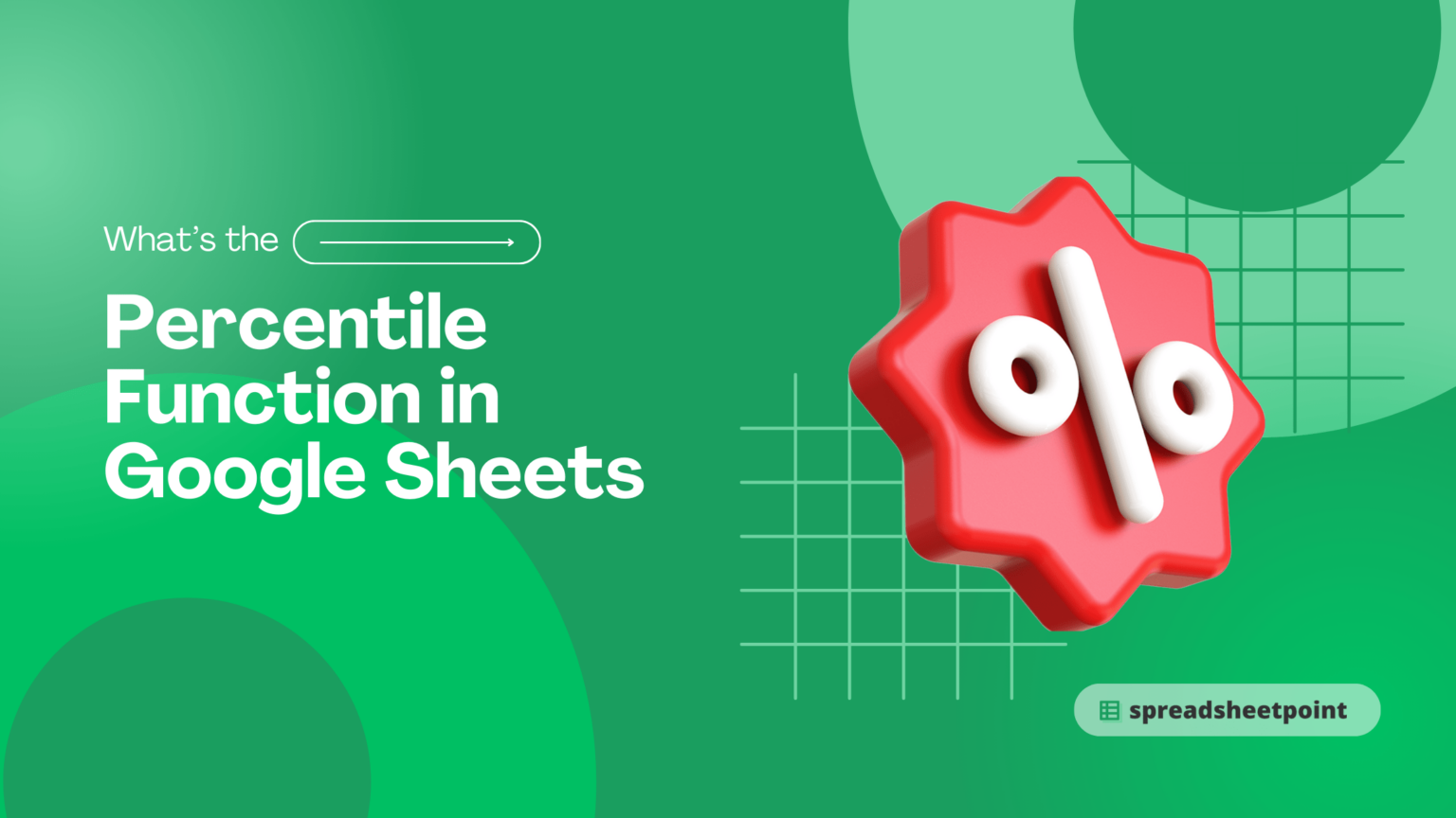 What's the Percentile Function in Google Sheets?