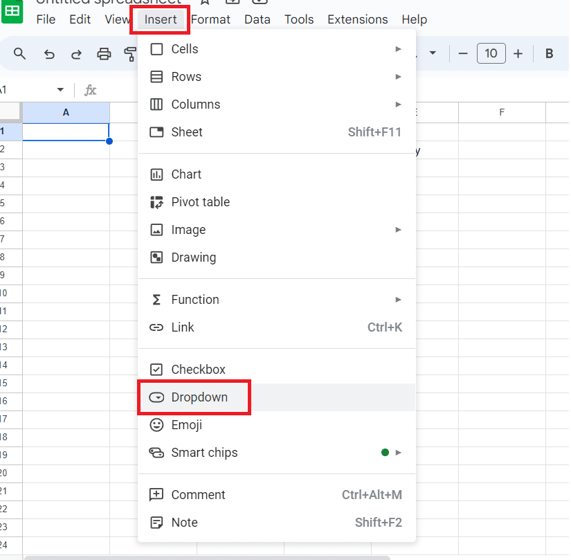 How To Add Drop Down List In Google Sheets Coefficient 53 OFF