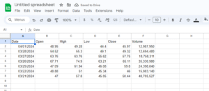 How to Import Stock Prices into Google Sheets - Spreadsheet Point