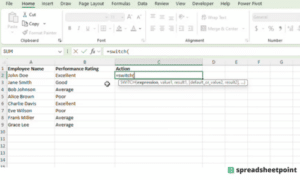 How to Use The Excel SWITCH Function