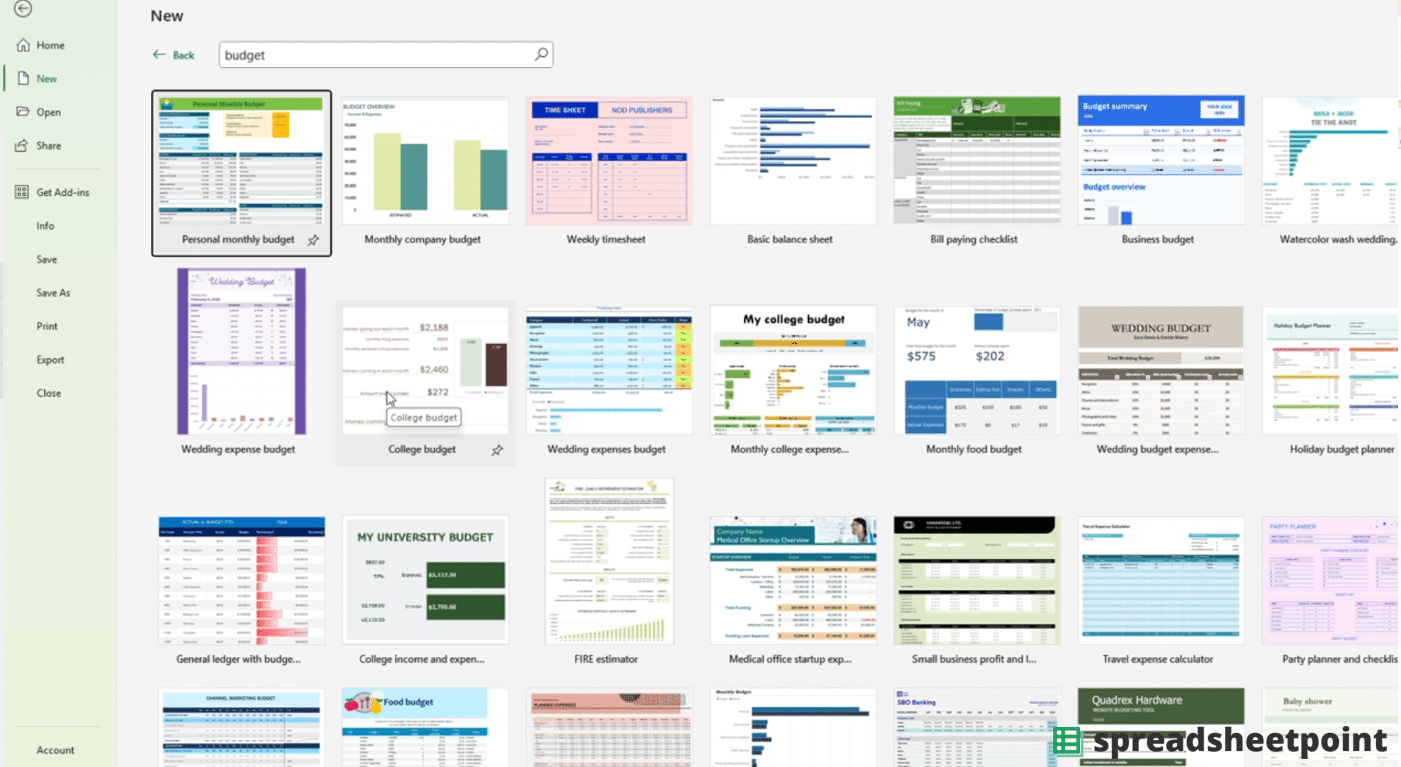Powerful Budgeting Templates Are Native to Excel and Google Sheets ...