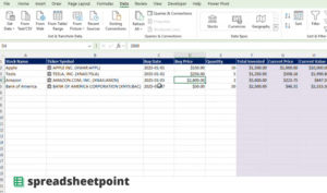 Real-Time Stock Data in Google Sheets Using Python: Easy Automation Explained - Spreadsheet Point