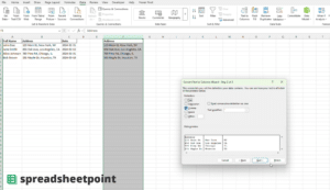 Split Text into Columns in Google Sheets or Excel - Spreadsheet Point